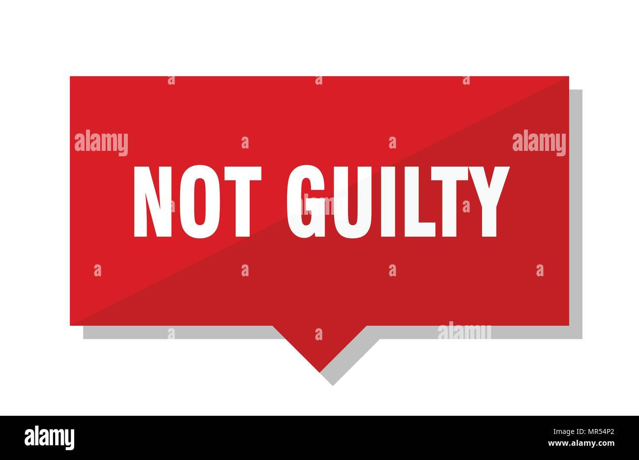 Guilty speech Stock Vector Images - Alamy
