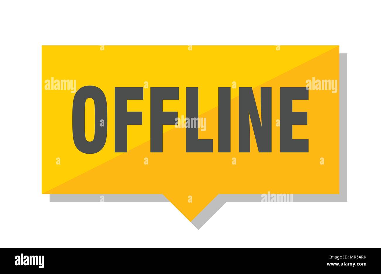 offline yellow square price tag Stock Vector Image & Art - Alamy