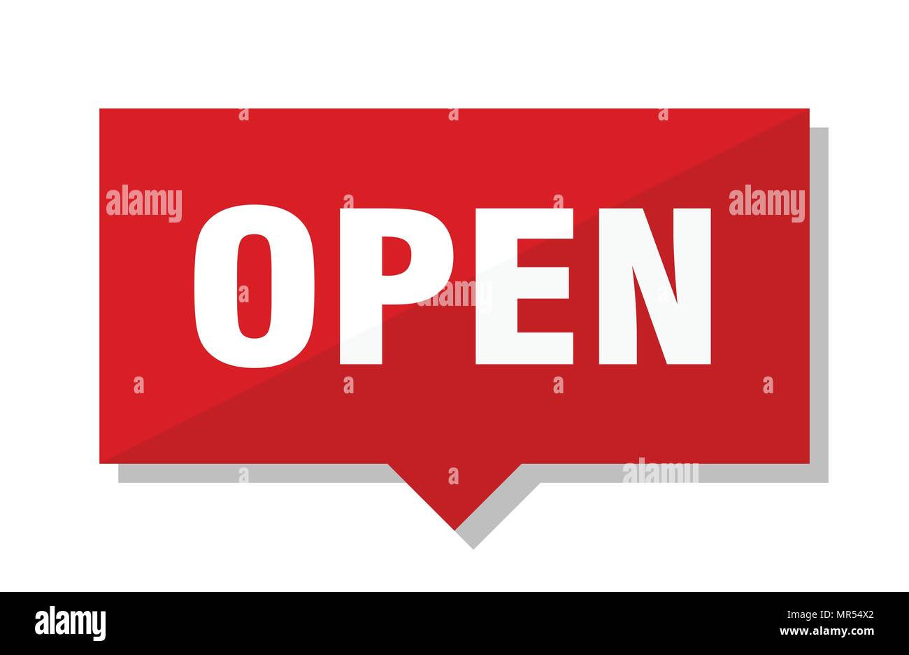 open red square price tag Stock Vector Image & Art - Alamy