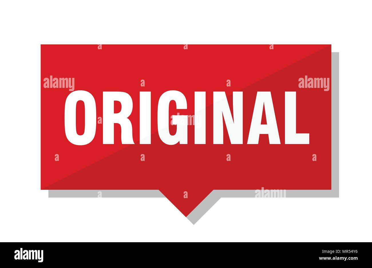 original red square price tag Stock Vector Image & Art - Alamy