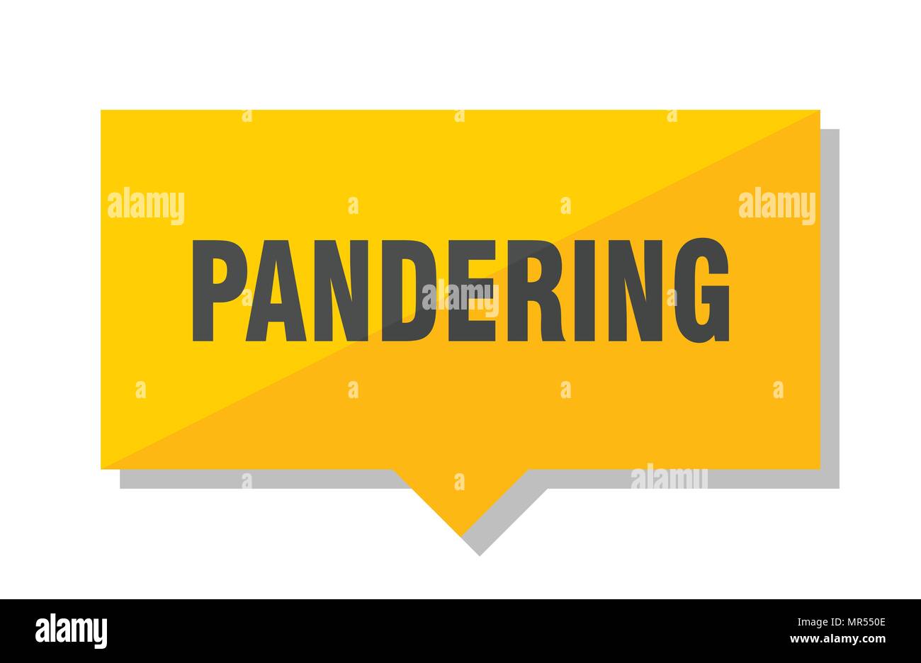 Pandering Stock Vector Images - Alamy