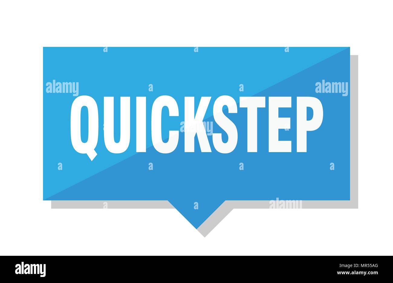 quickstep blue square price tag Stock Vector Image & Art - Alamy