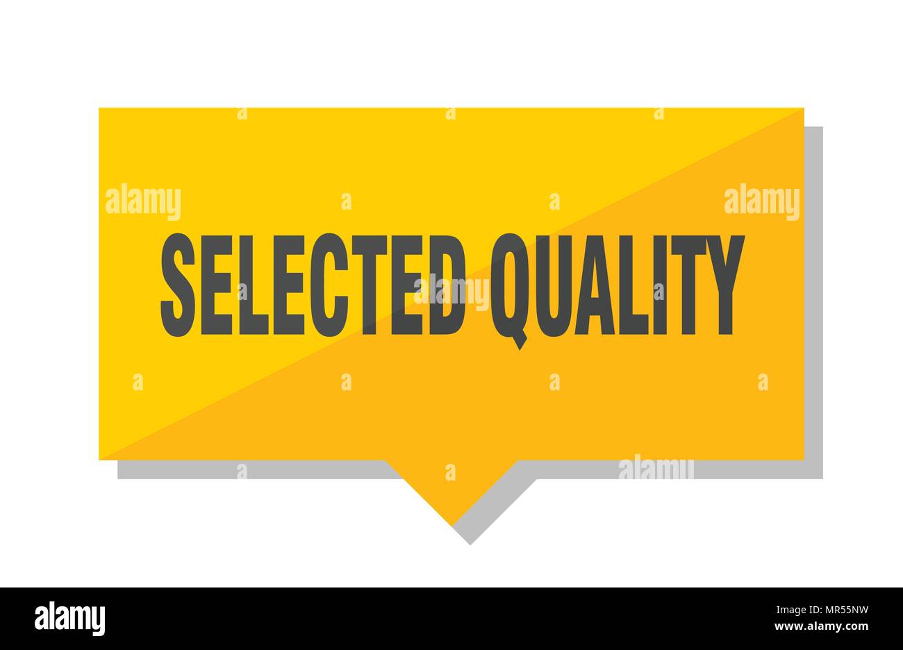 selected quality yellow square price tag Stock Vector Image & Art - Alamy