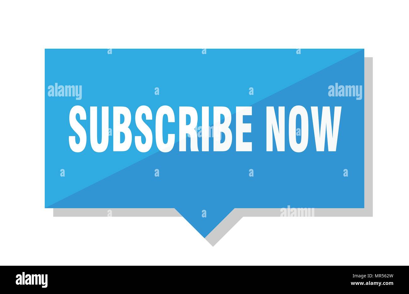 subscribe now blue square price tag Stock Vector Image & Art - Alamy