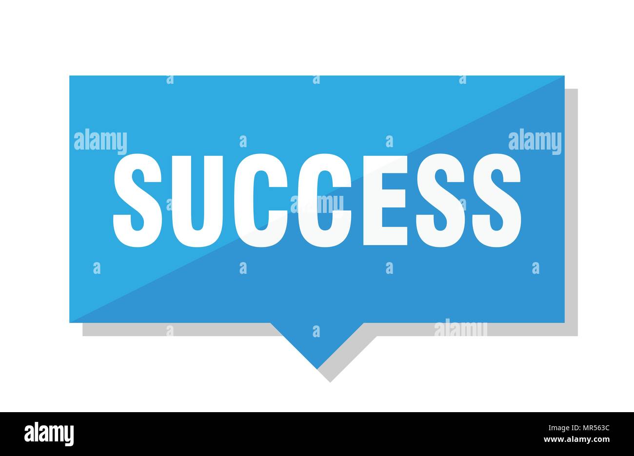 success blue square price tag Stock Vector Image & Art - Alamy