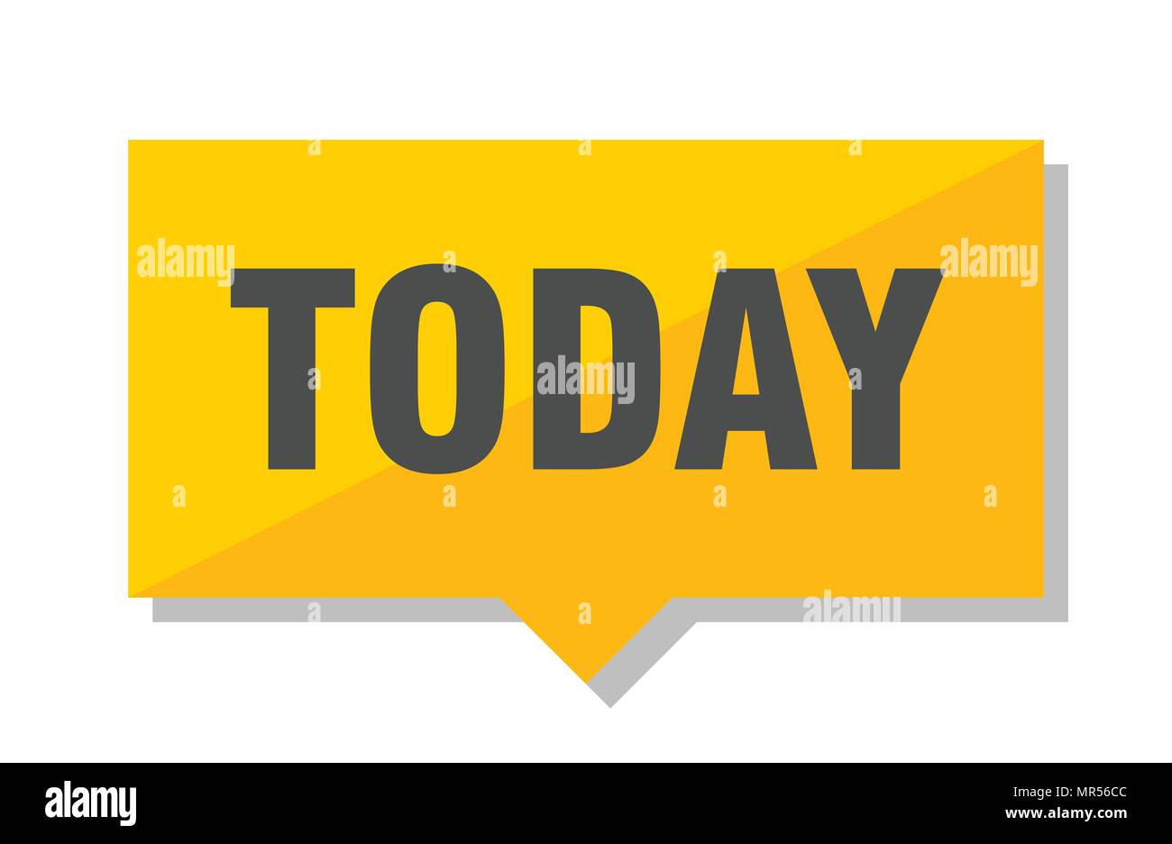 today yellow square price tag Stock Vector Image & Art - Alamy