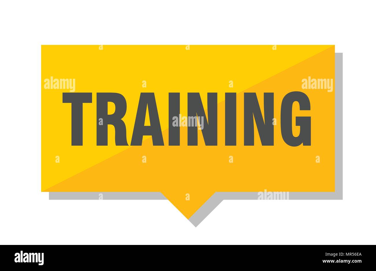 training yellow square price tag Stock Vector Image & Art - Alamy