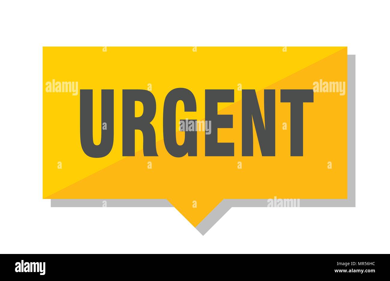 urgent yellow square price tag Stock Vector Image & Art - Alamy