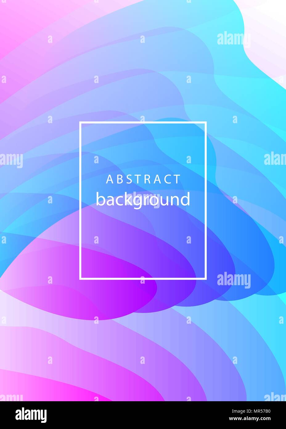 layers of shapes, fluid design, electronic music poster, abstract flyer ...