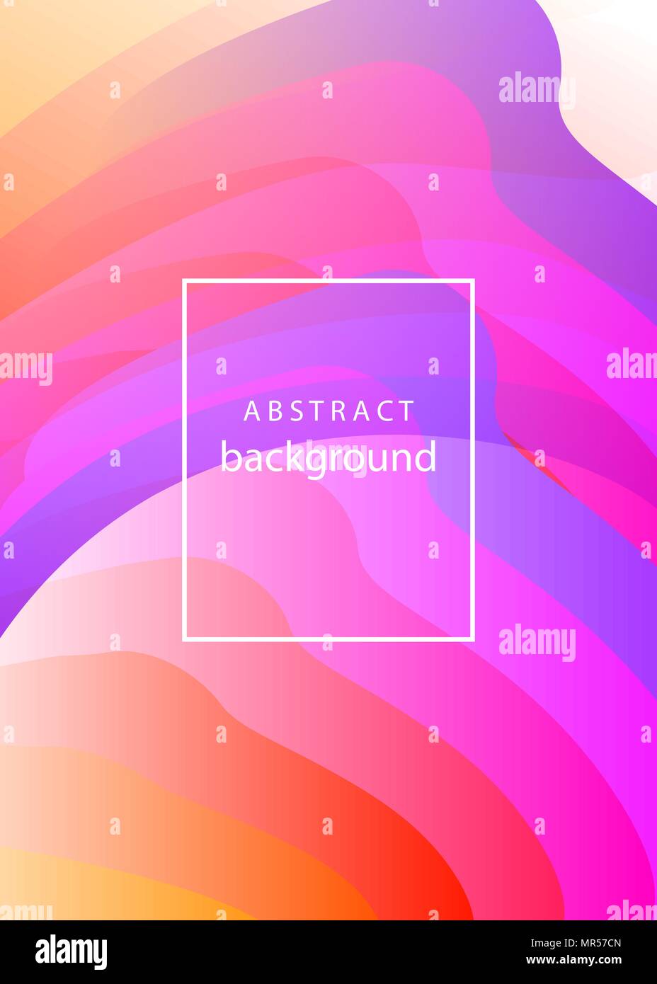 layers of shapes, fluid design, electronic music poster, abstract flyer ...