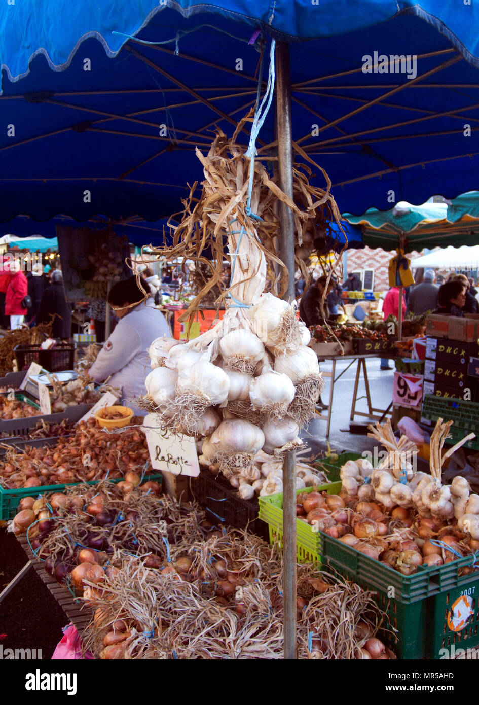 Displayed at rennes market hi-res stock photography and images - Alamy
