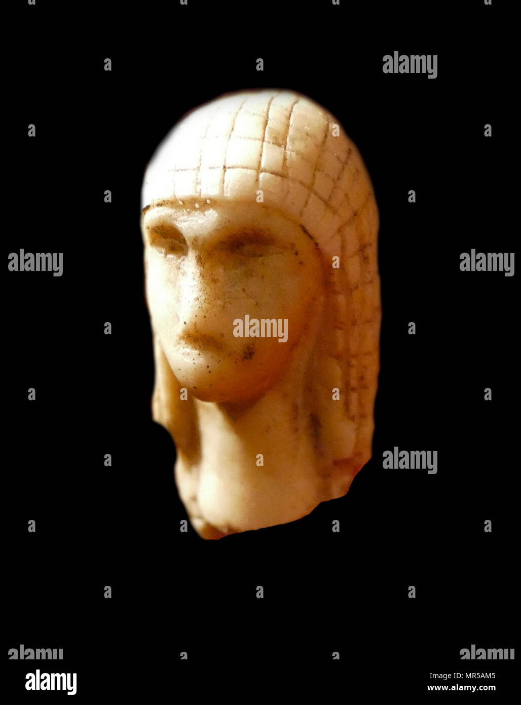 Photograph of the Venus of Brassempouy (la Dame de Brassempouy), a ...