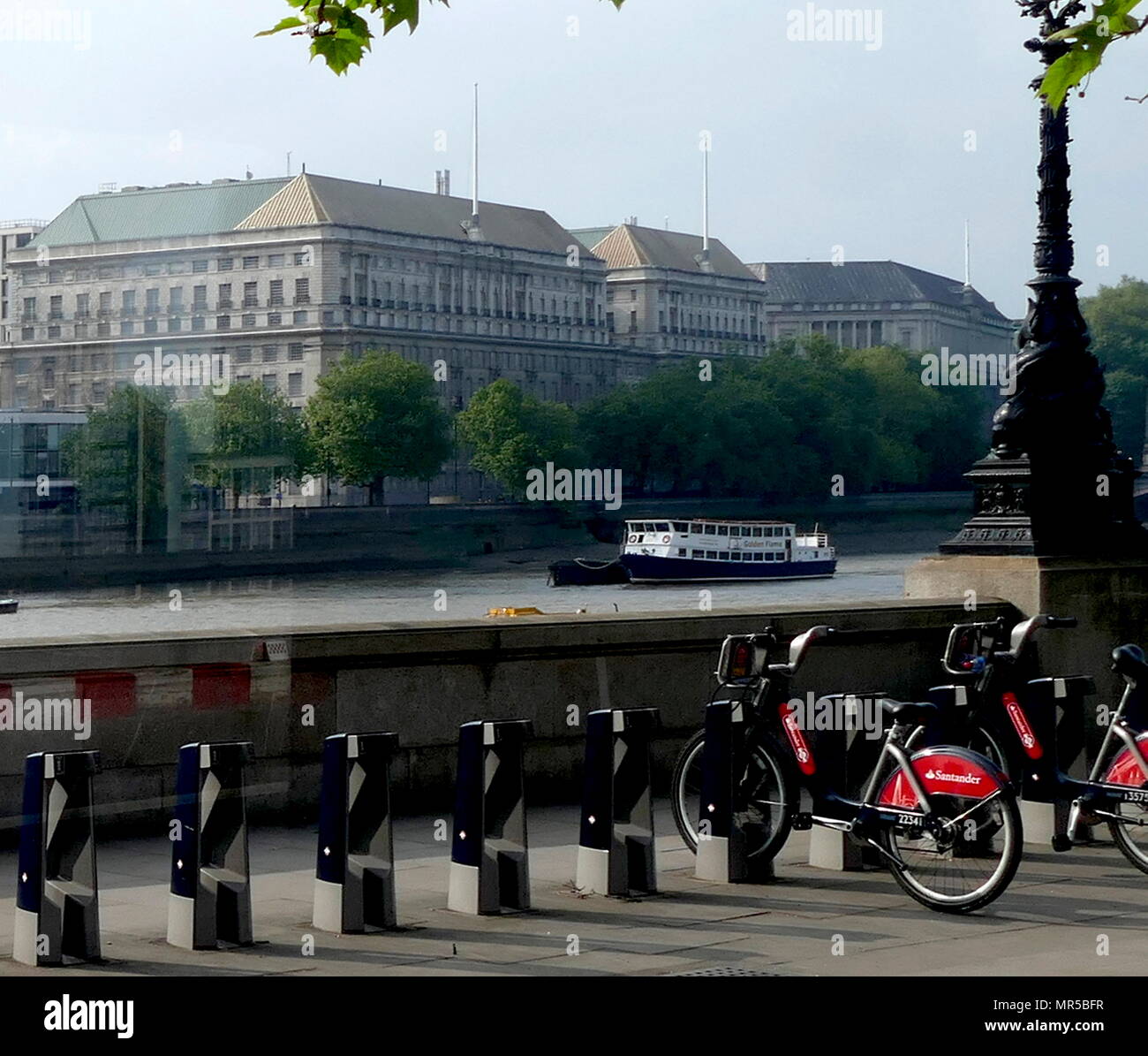 MI5 headquarters at Thames House, on Millbank in London. The Security ...