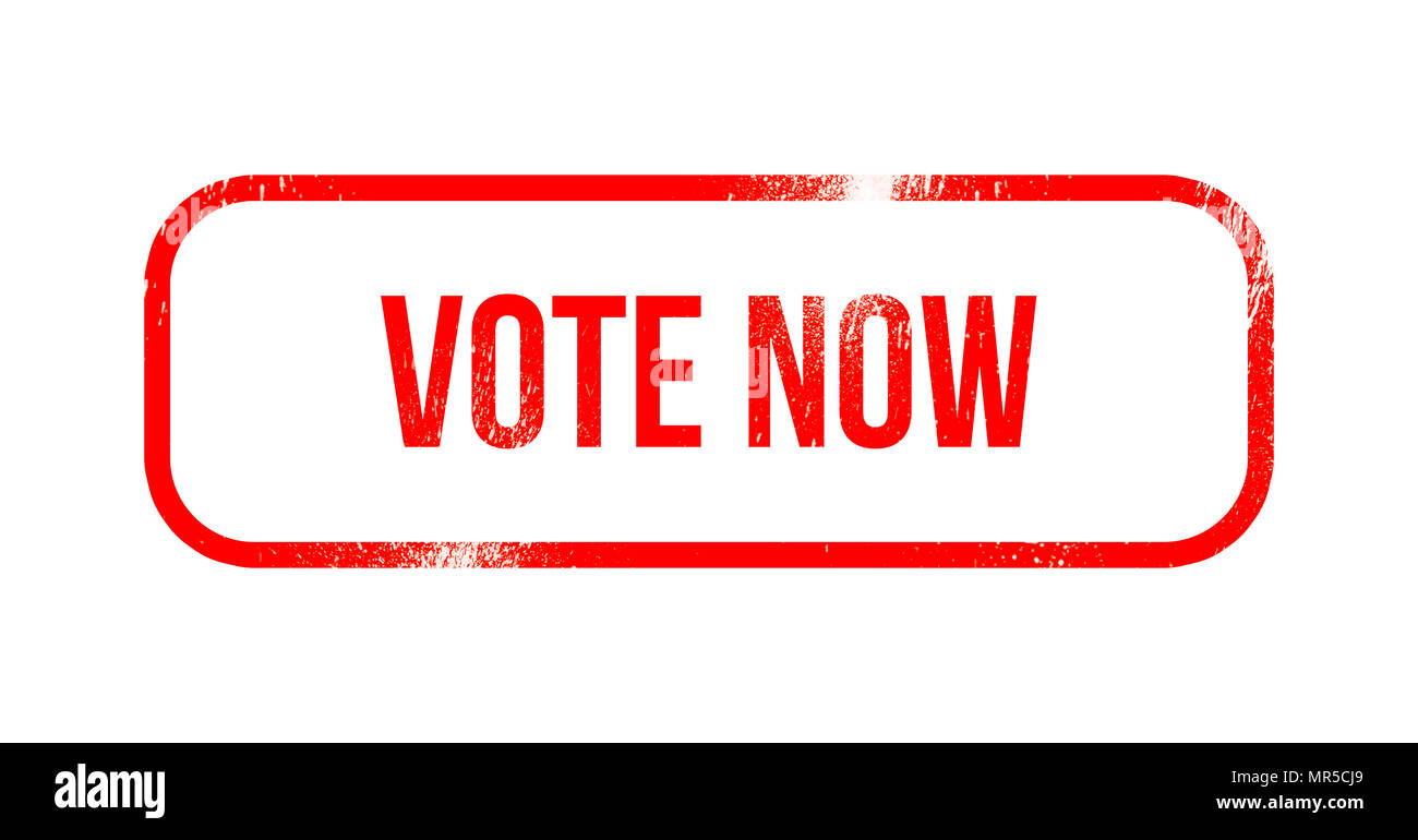 Vote now stamp hi-res stock photography and images - Alamy