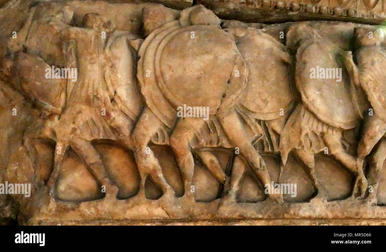 The nereid monument is sculptured tomb in classical period lycia hi-res ...