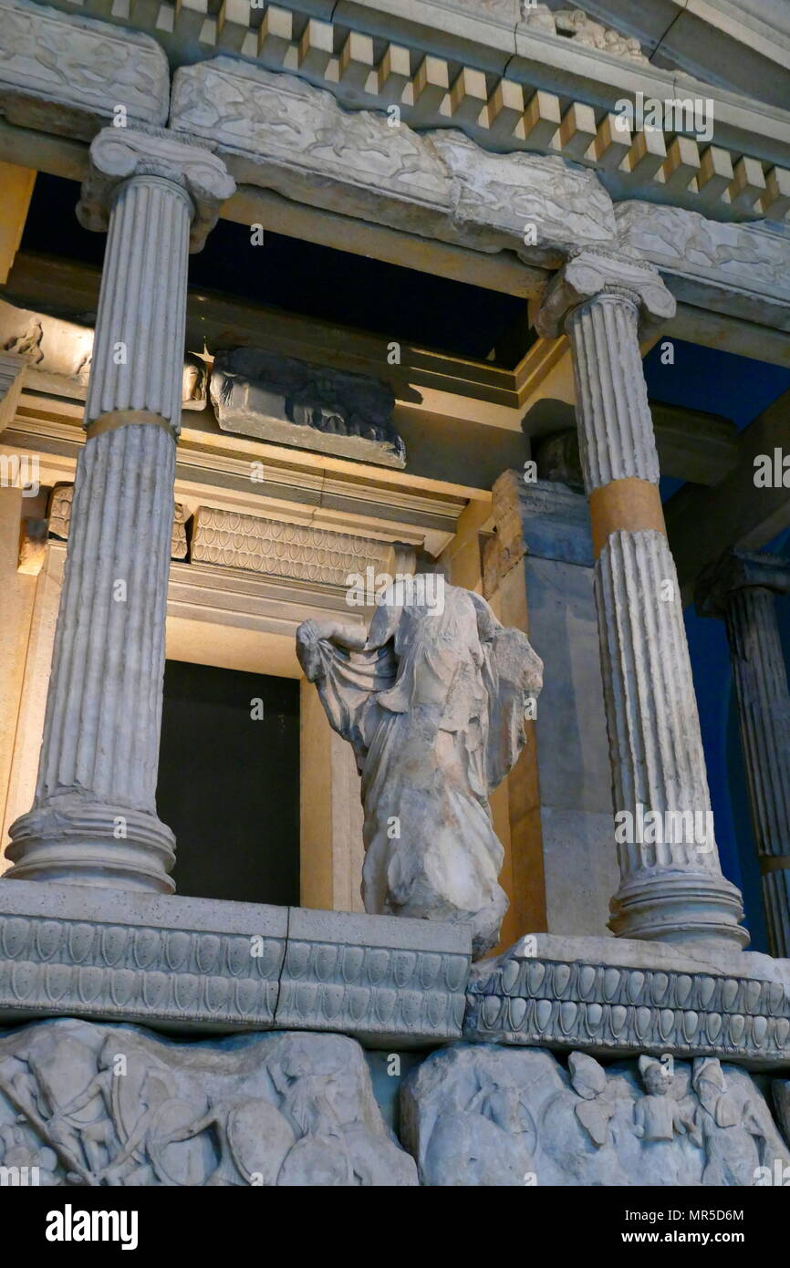 The nereid monument is sculptured tomb in classical period lycia hi-res ...