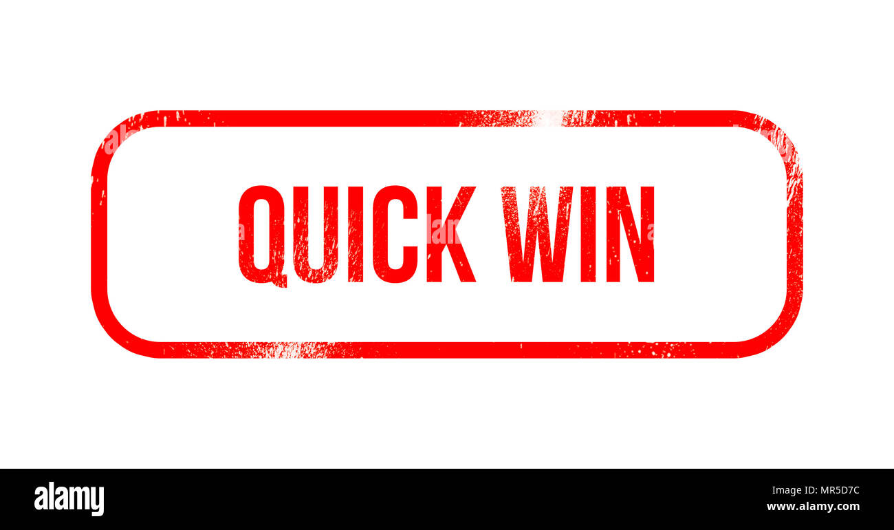 Quick win hi-res stock photography and images - Alamy