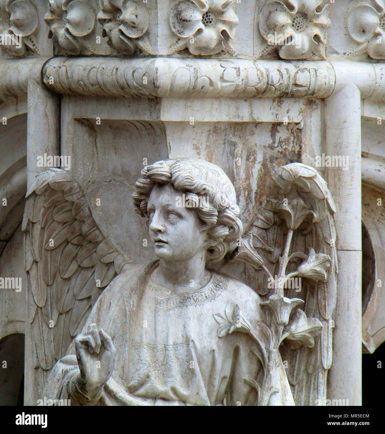 Relief angel from doges palace hi-res stock photography and images - Alamy