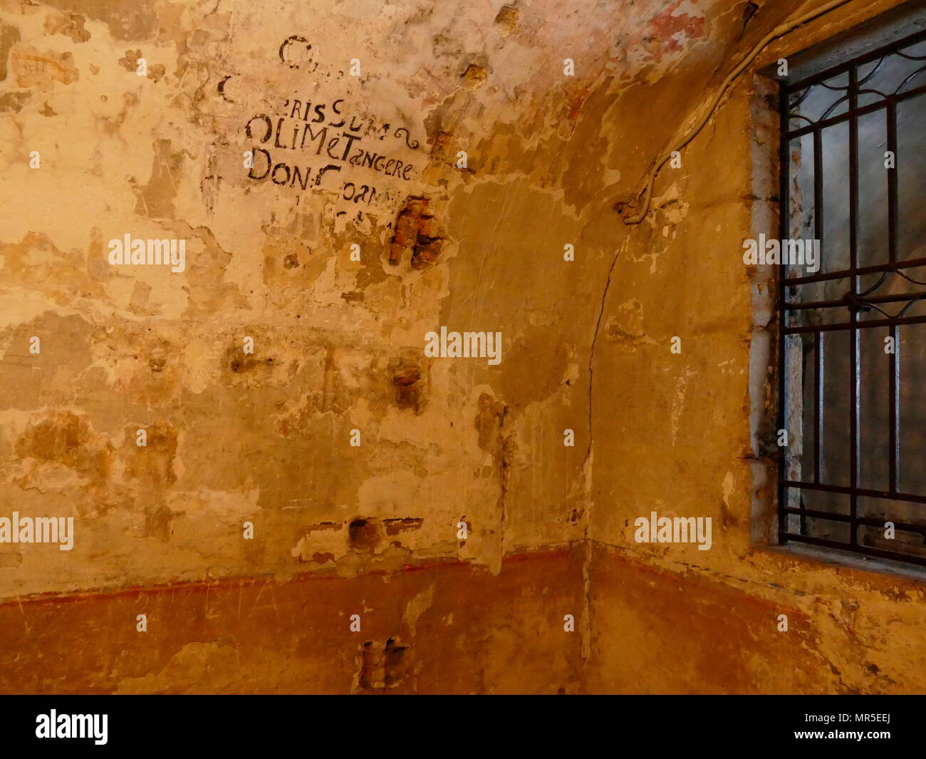 Historical prison graffiti hi-res stock photography and images - Alamy