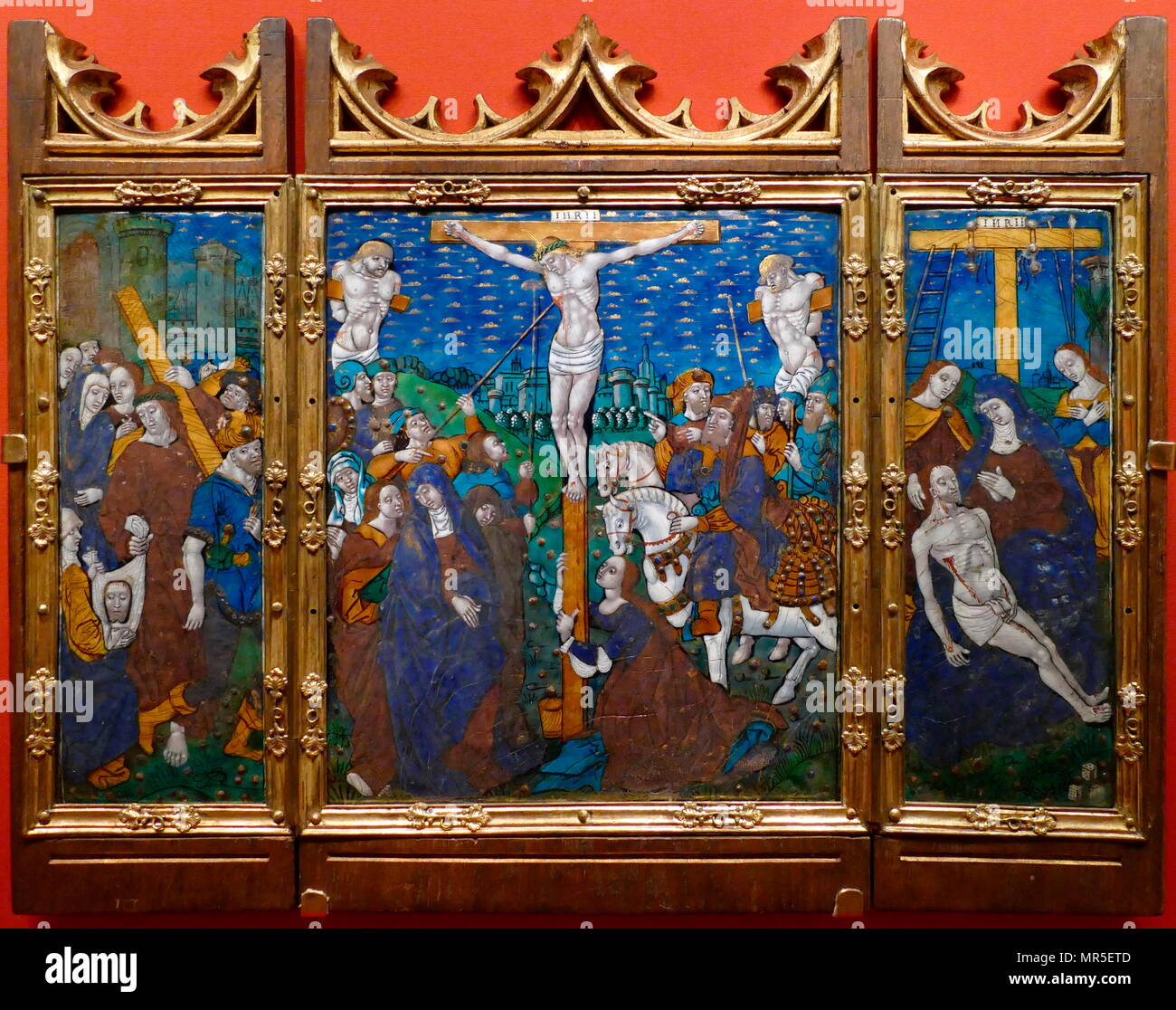 Triptych of the crucifixion hi-res stock photography and images - Alamy