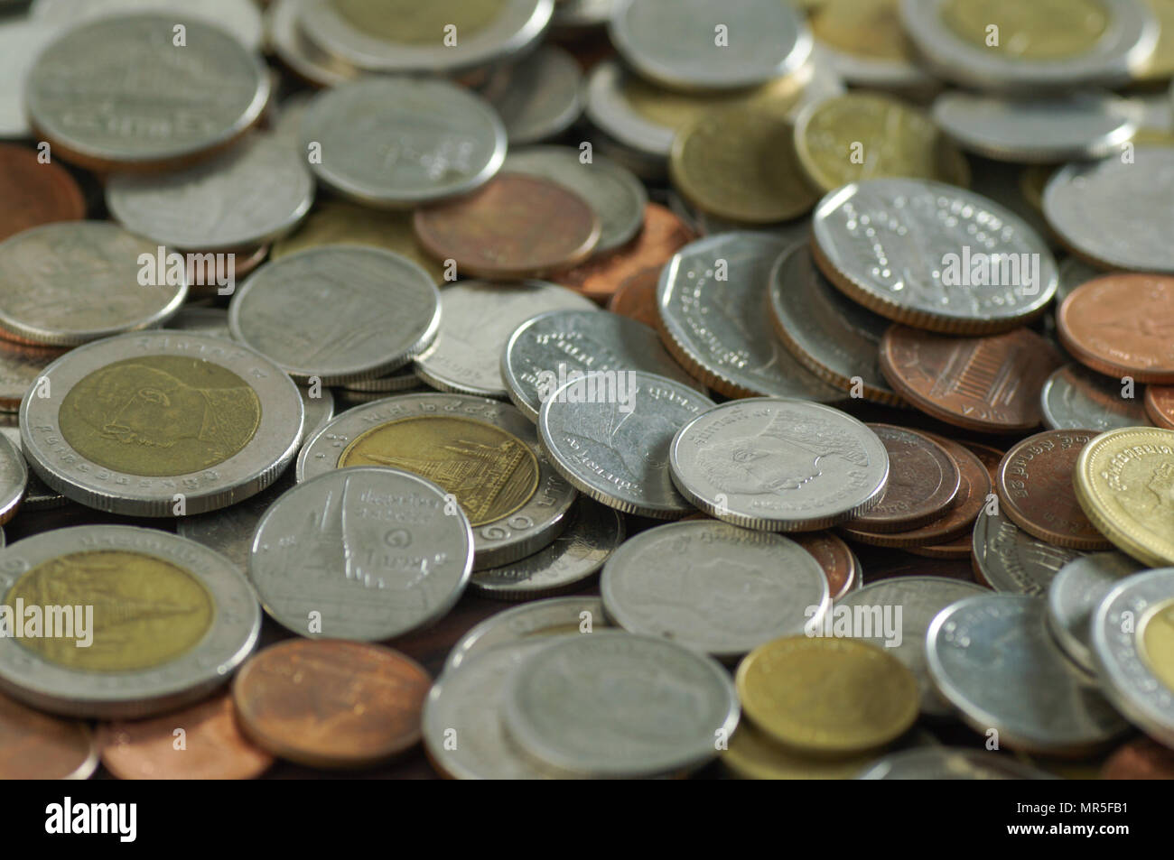 money coins background Stock Photo - Alamy