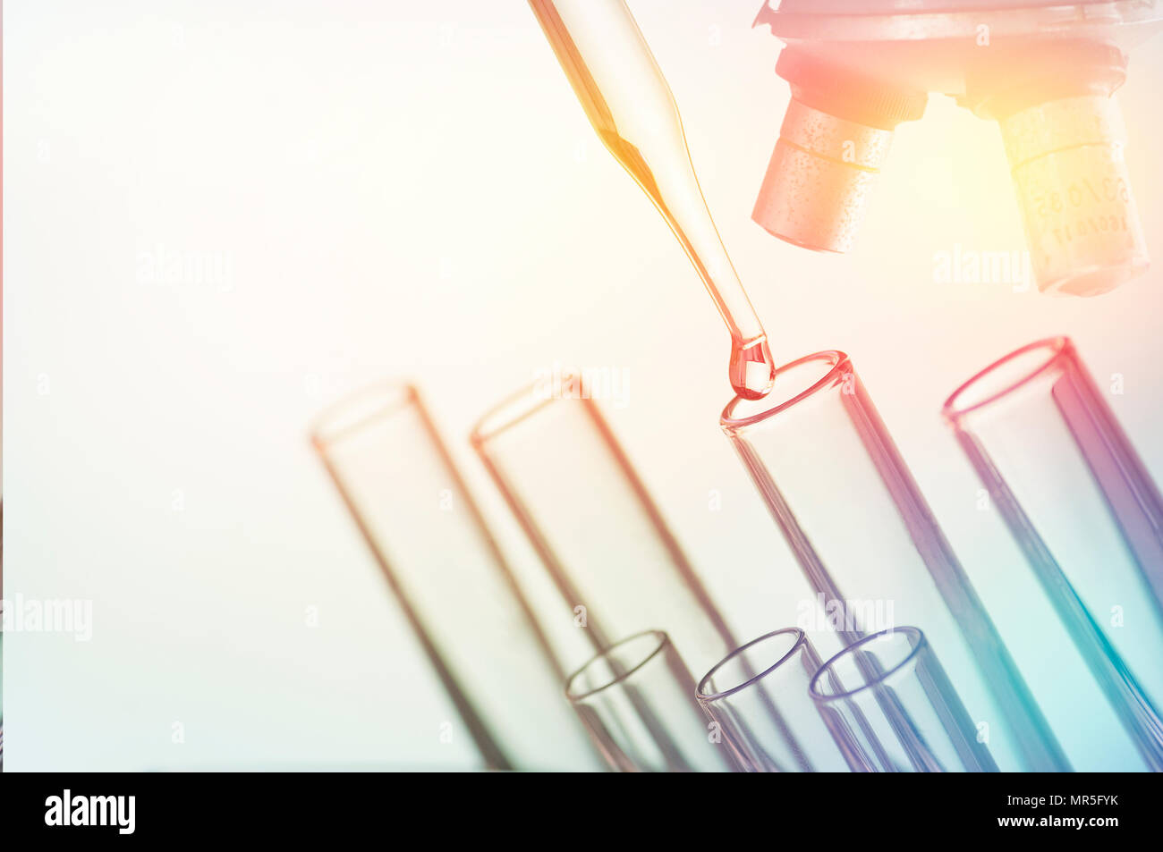 scientific experiments, Laboratory equipment and test tubes- science ...