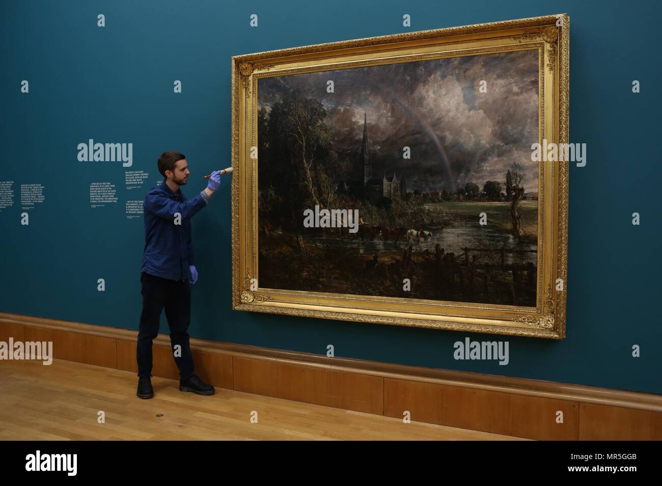 Fire and Water at Tate Britain 25 MYA 2018 Stock Photo - Alamy