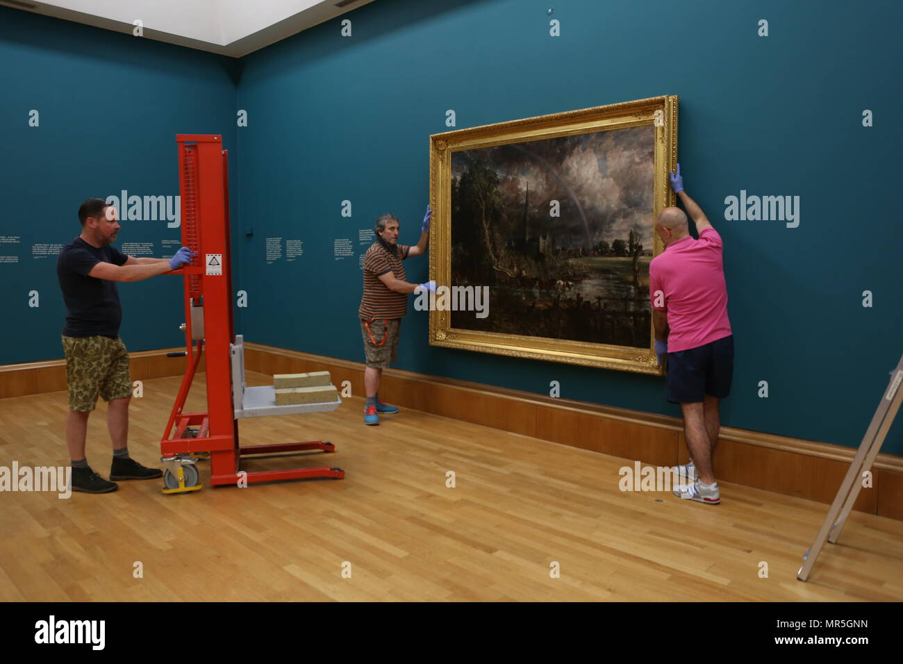 Fire and Water at Tate Britain 25 MYA 2018 Stock Photo - Alamy