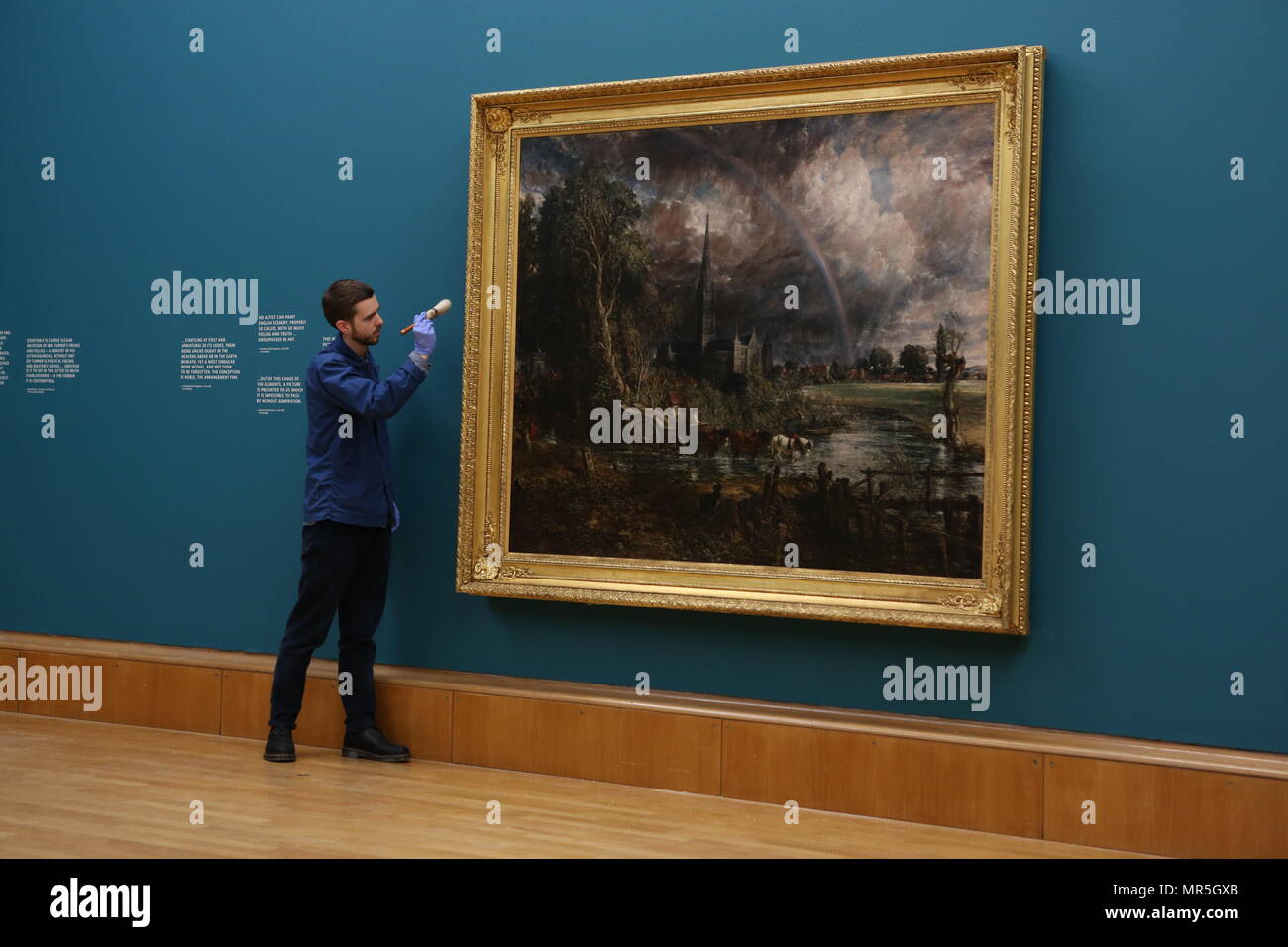 Fire and Water at Tate Britain 25 MYA 2018 Stock Photo - Alamy