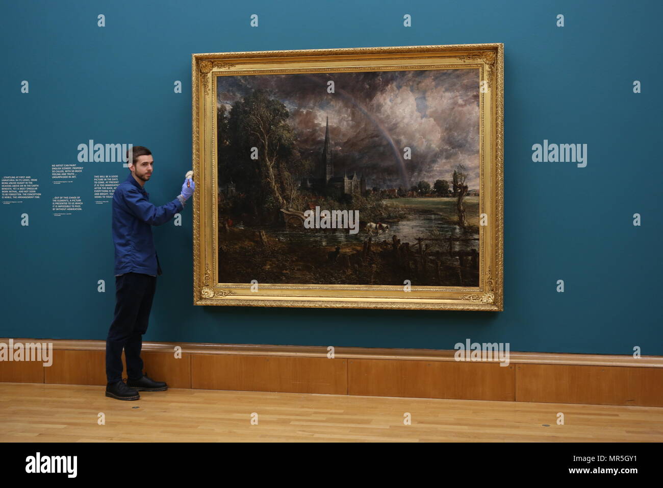 Fire and Water at Tate Britain 25 MYA 2018 Stock Photo - Alamy