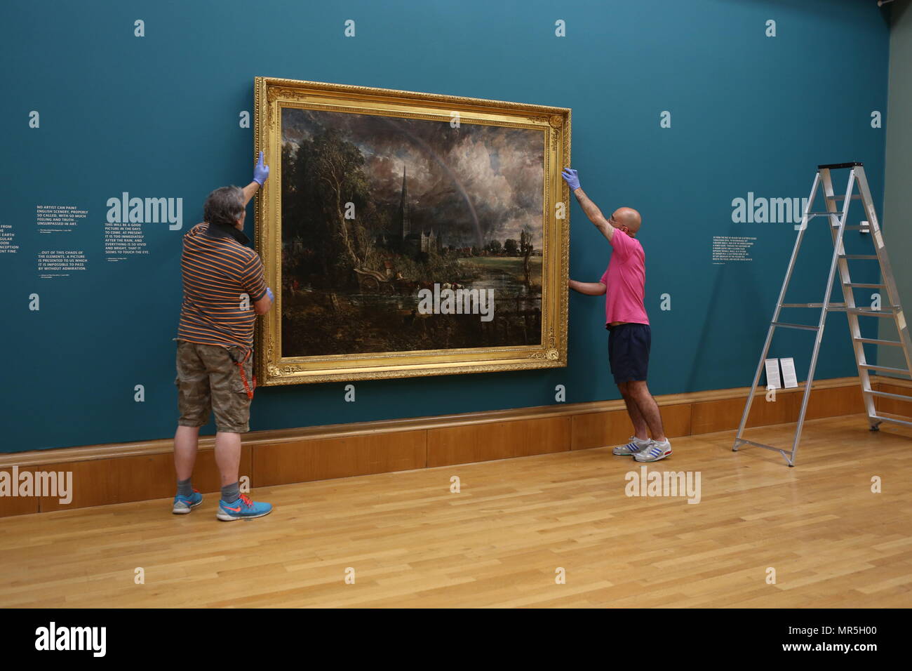 Fire and Water at Tate Britain 25 MYA 2018 Stock Photo - Alamy