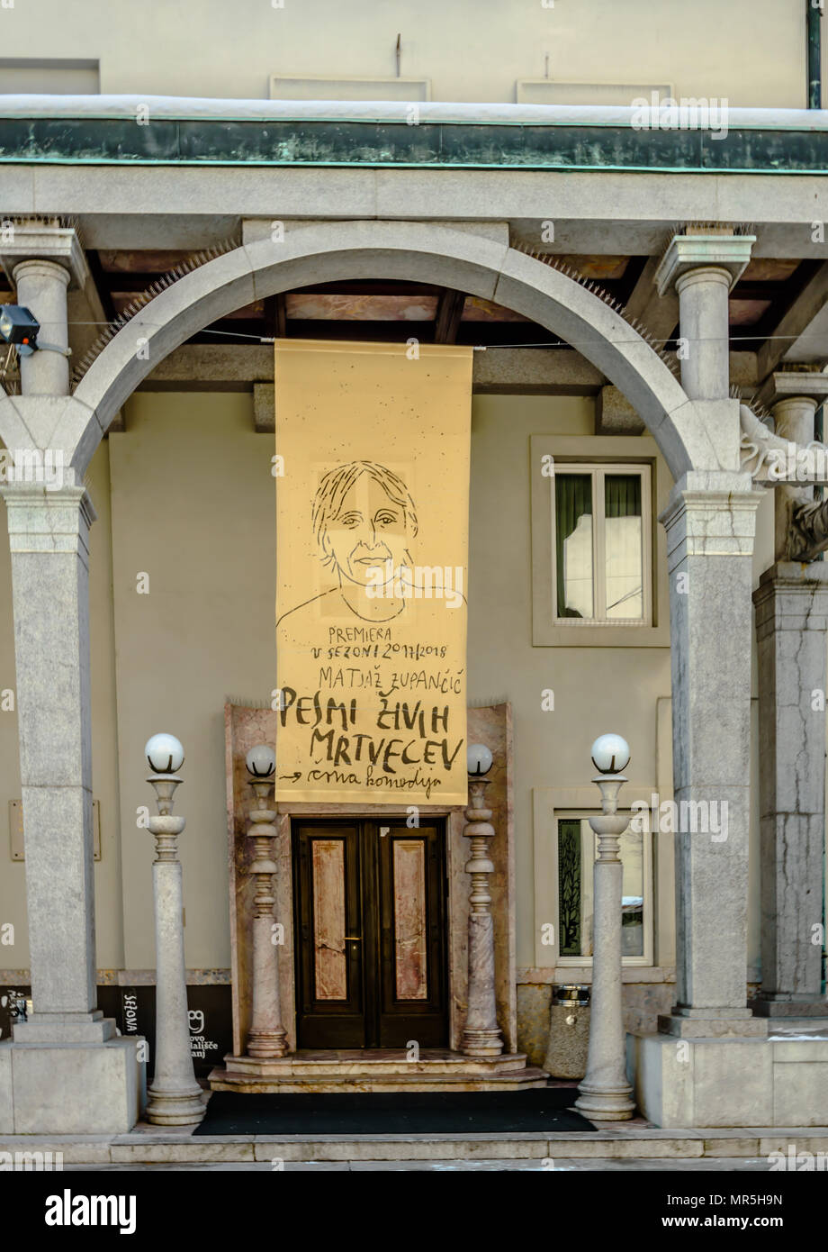 Preseren square sign hi-res stock photography and images - Alamy