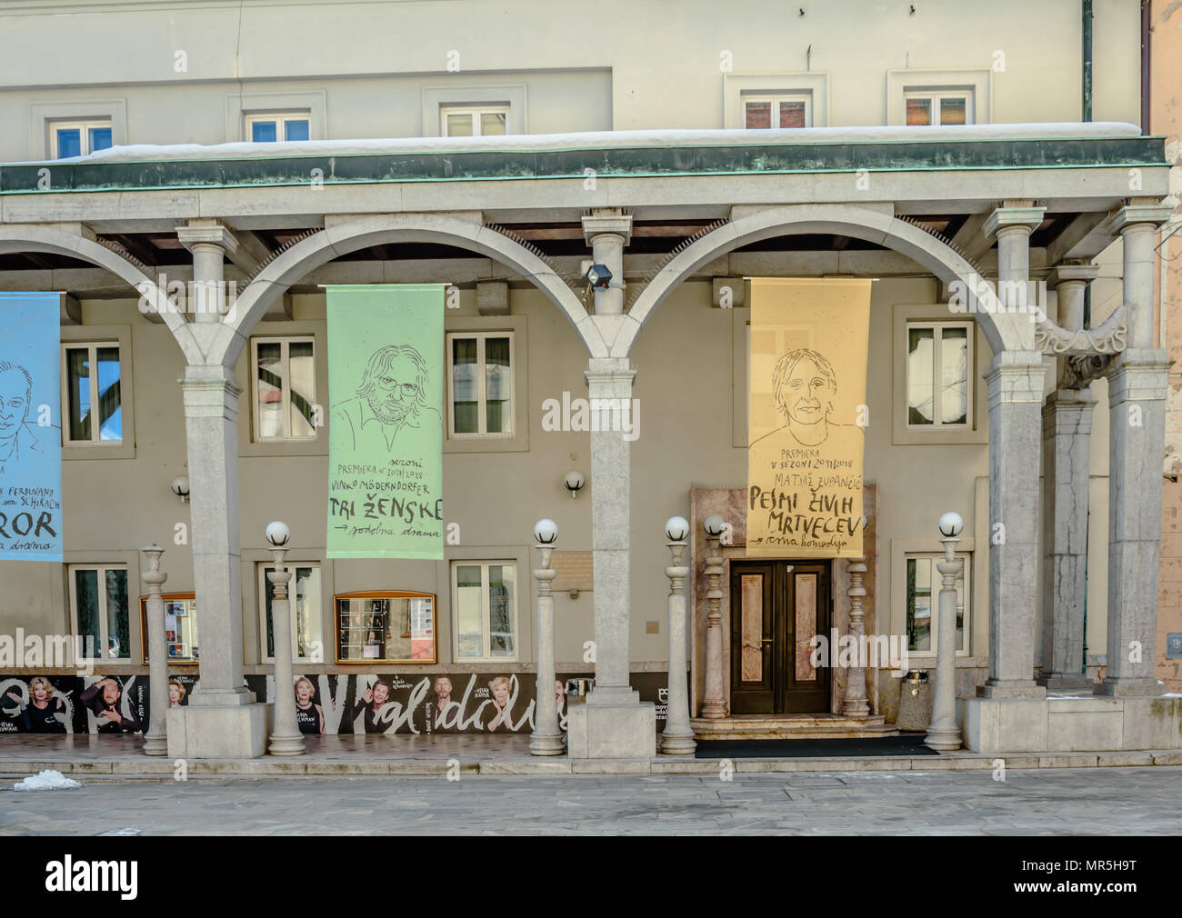 Preseren square sign hi-res stock photography and images - Alamy