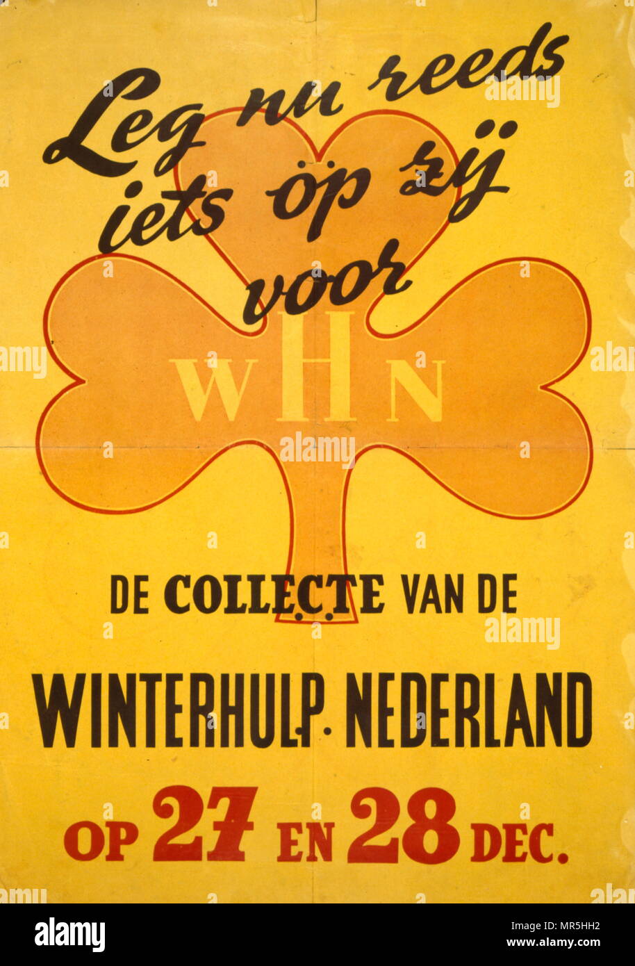 Dutch world war two nazi occupation Poster, appealing for people to ...