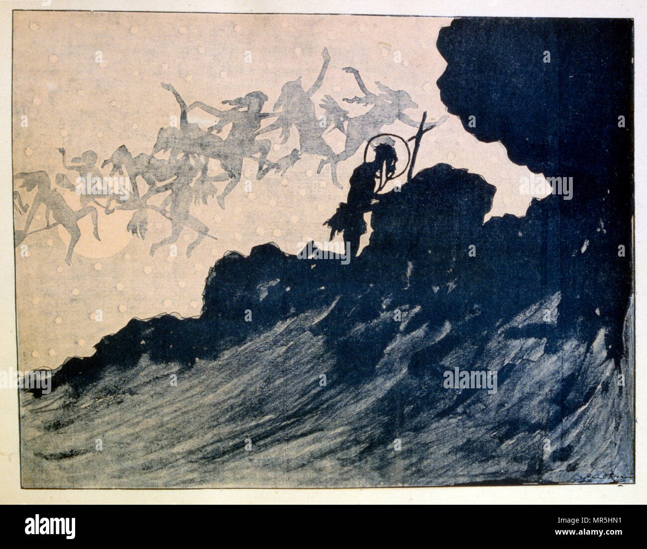 The temptation of St Anthony, 1887, by Henri Rivière (1864 – 1951 ...