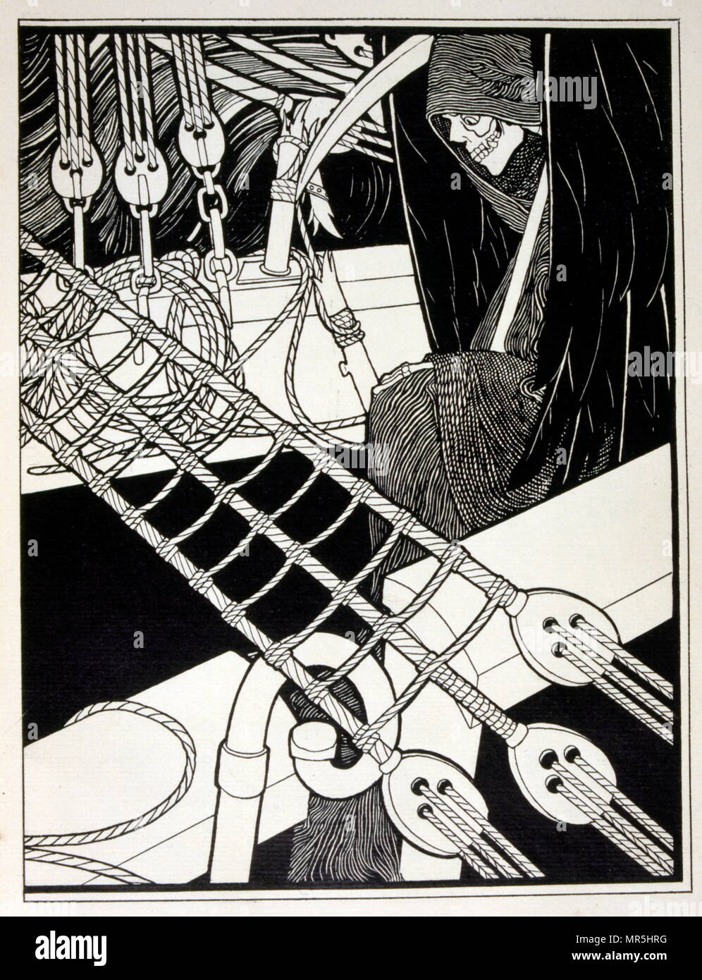 Illustration from Ephraim Moses Lilien 'Lieder des Ghetto' (songs from ...