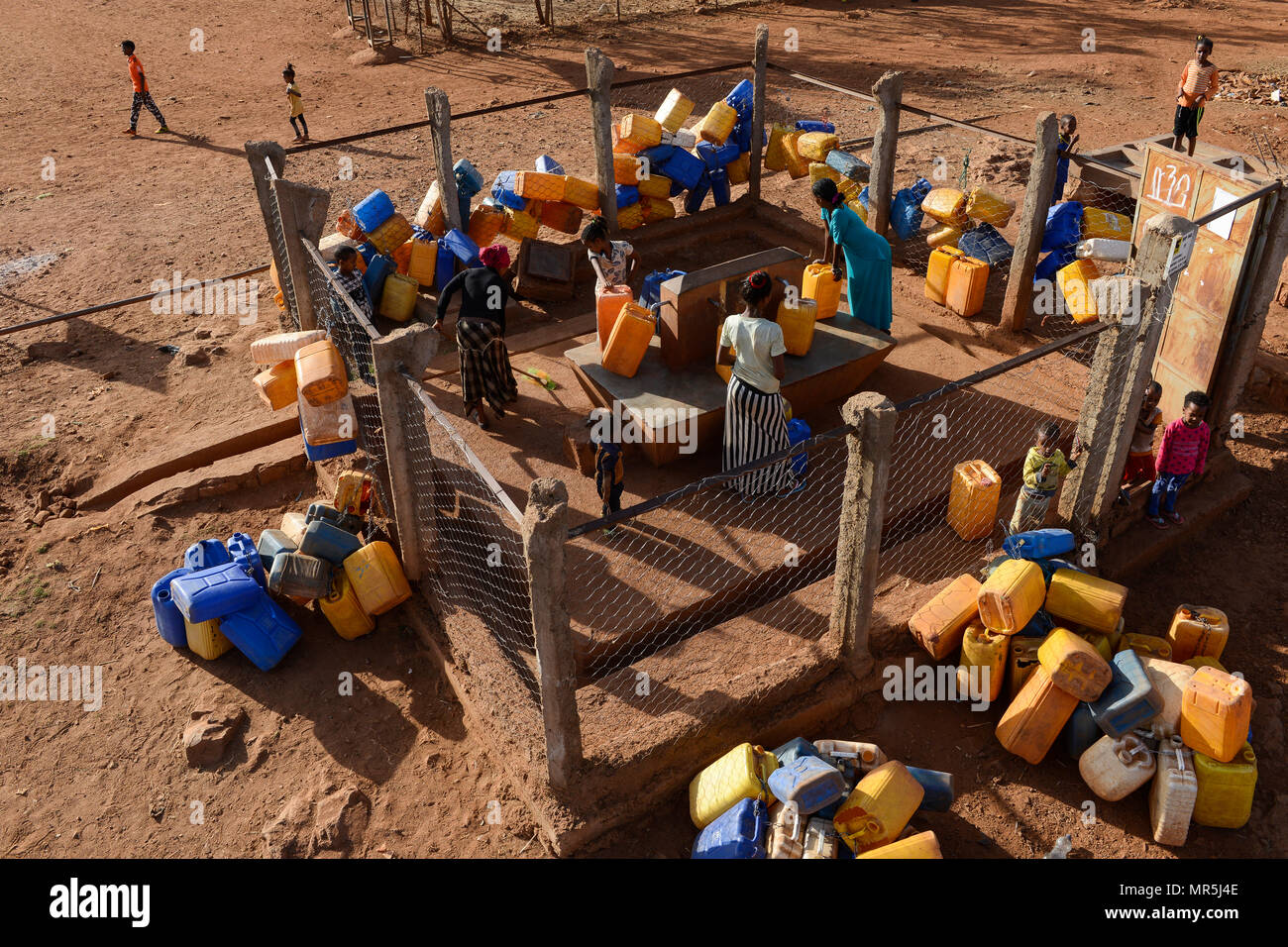 ETHIOPIA, Tigray, Shire, eritrean refugee camp May-Ayni managed by ARRA ...