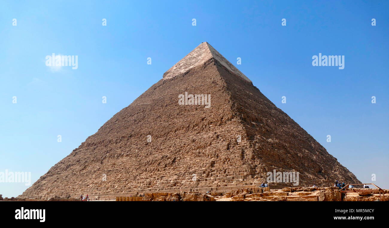 Pyramid of Khafre or of Chephren, is the second-tallest and second ...