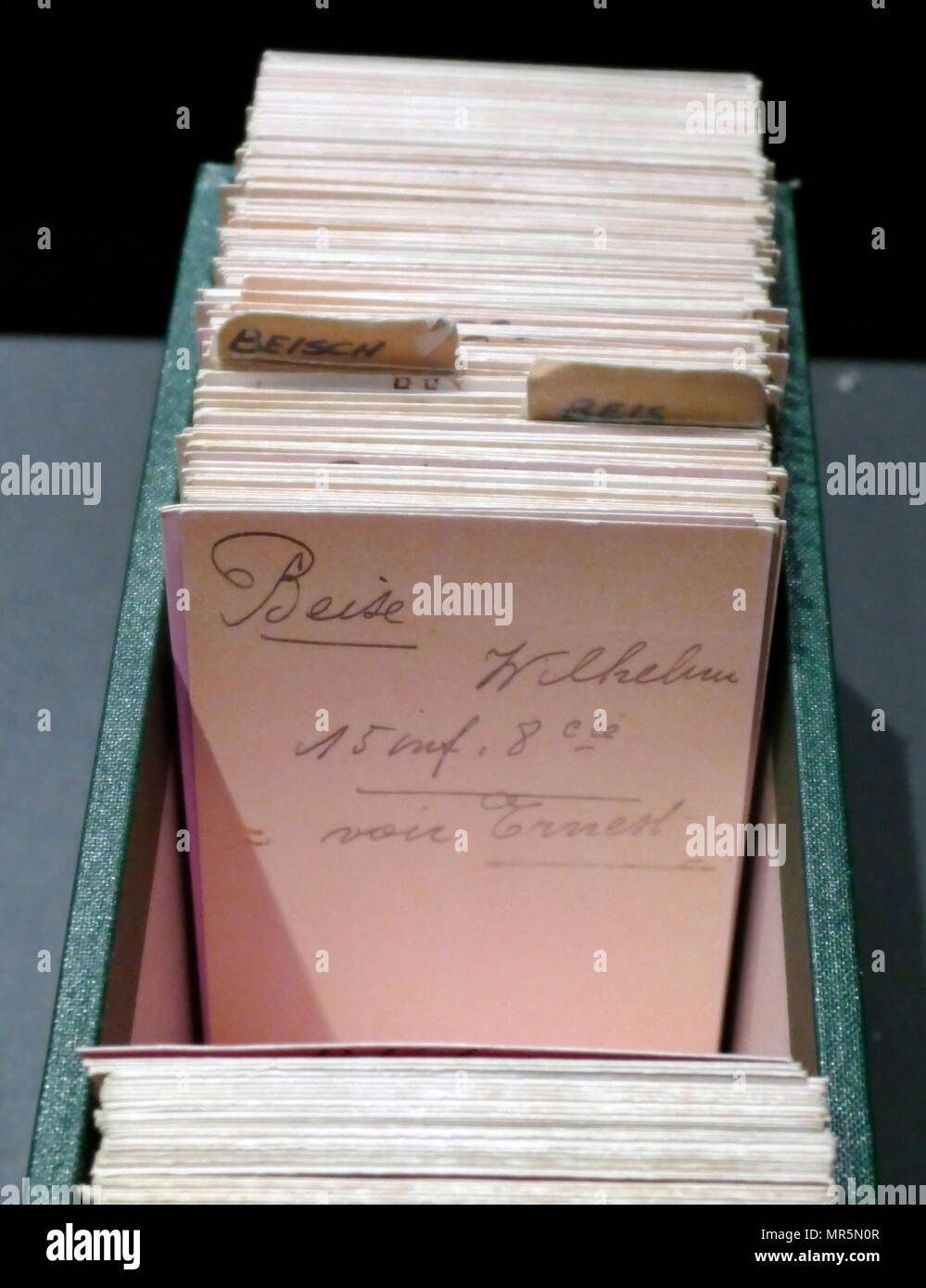 Records kept of missing persons, prisoners of war or war casualties at ...