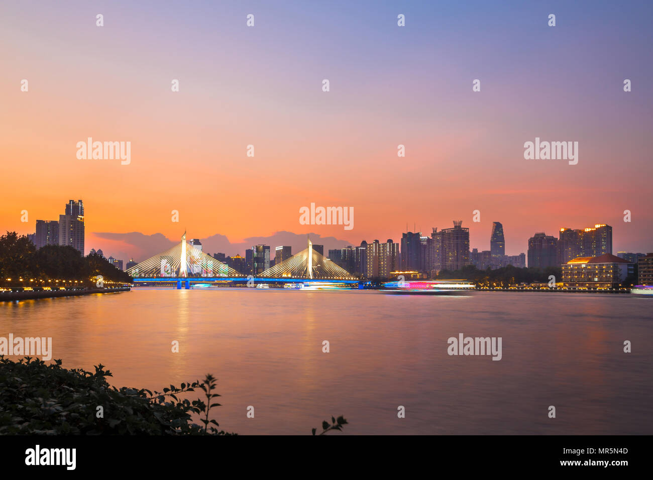 Guangzhou City scenery in Guangdong Province Stock Photo - Alamy