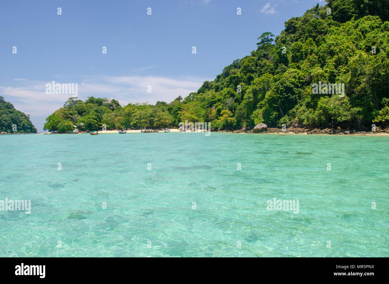 Sea and Ocean islands of the Andaman Sea, Thailand Stock Photo - Alamy