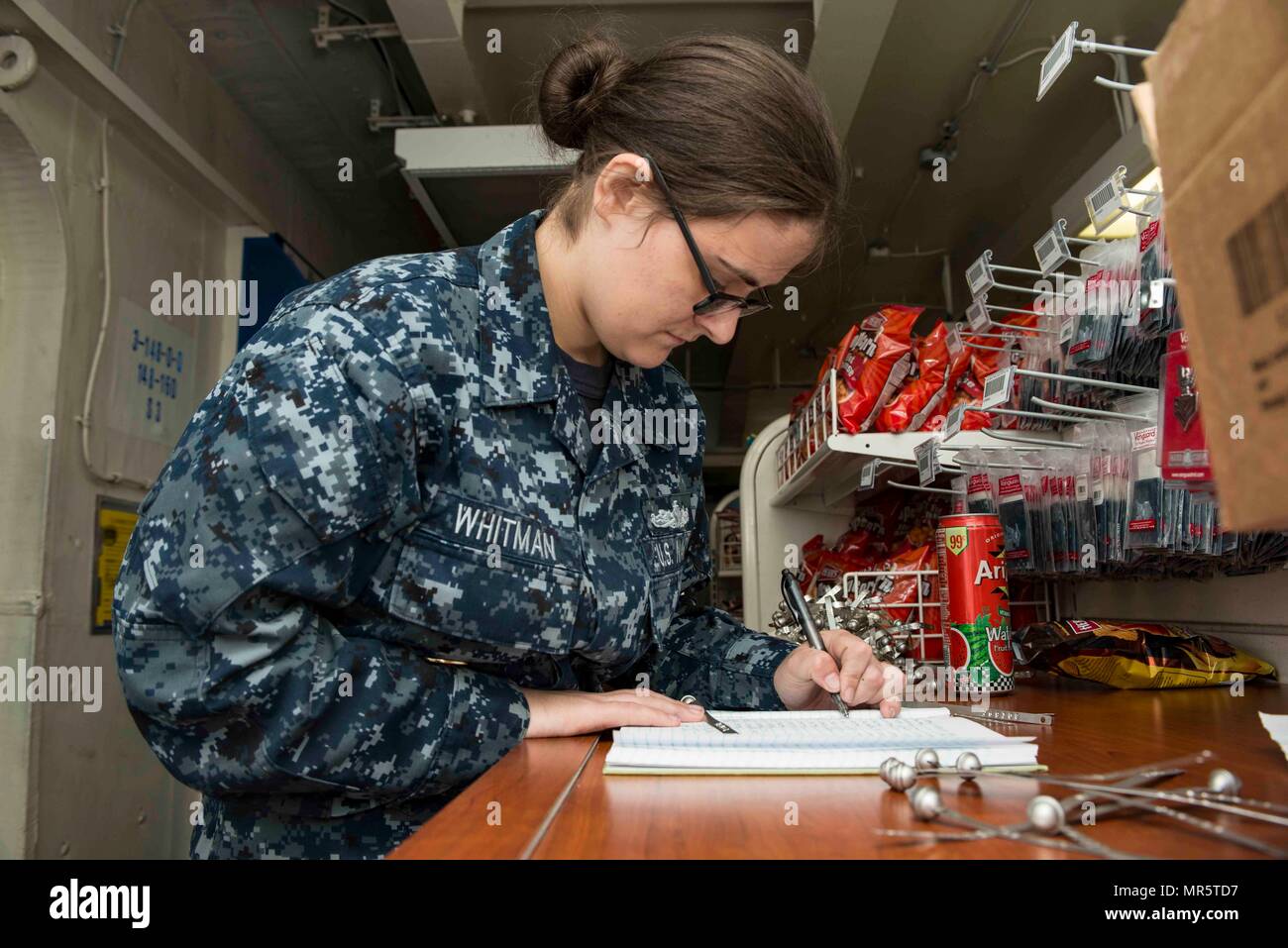 170508-N-QN175-019 NORFOLK, Va. (May 8, 2017) Ship’s Serviceman Seaman ...