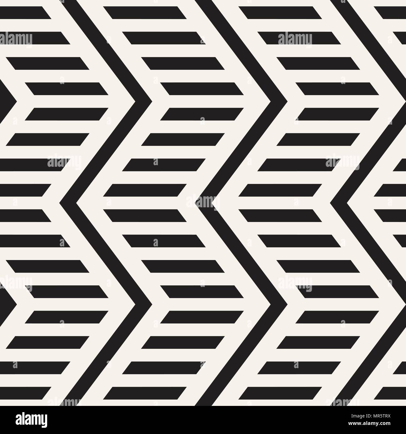 Vector seamless zigzag line pattern. Abstract stylish geometric ... Vector seamless zigzag line pattern. Abstract stylish geometric ...