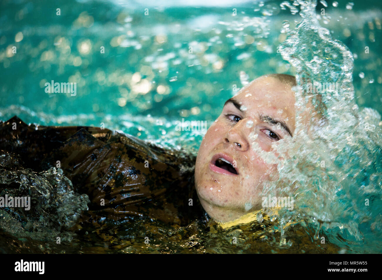 Usmc swim instructors hi-res stock photography and images - Alamy