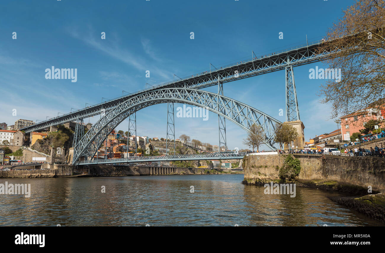 Dom Luis I Bridge Stock Photo - Alamy