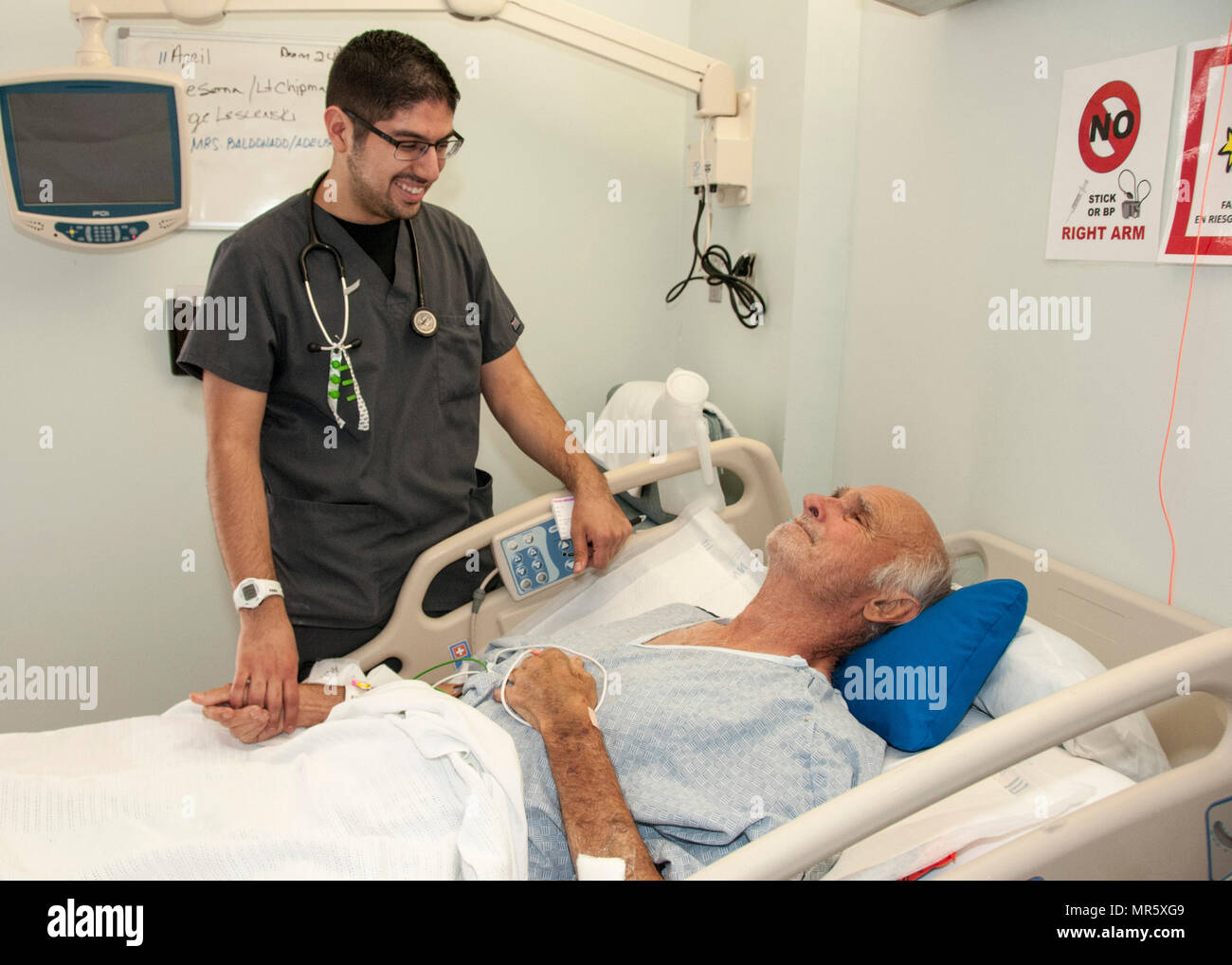 Jonathan Serna, registered nurse, Surgical Ward, William Beaumont Army ...