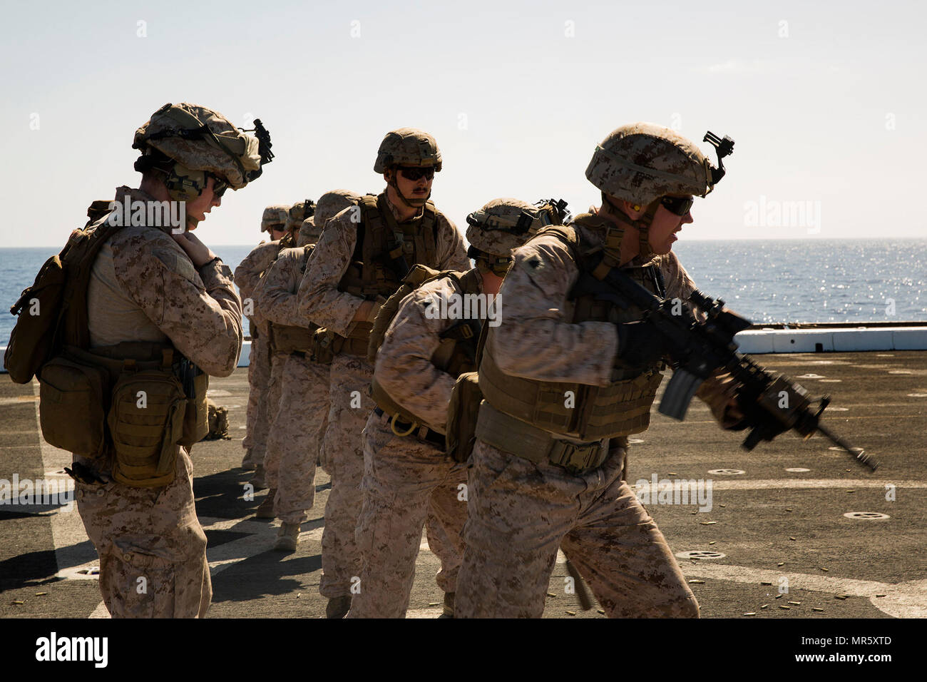 Marines assigned to Light Armored Reconnaissance Company, Battalion ...