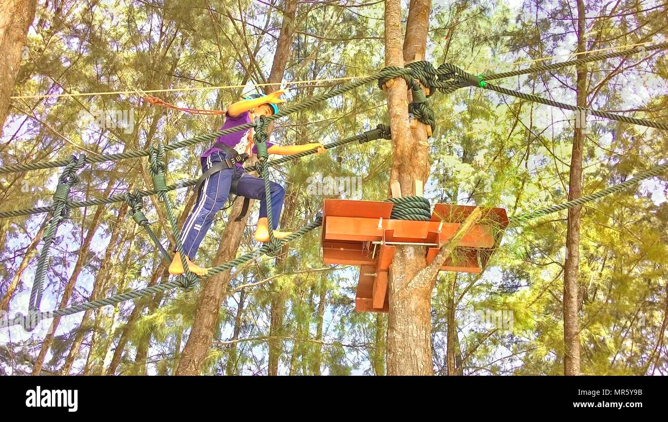 Rope walking hi-res stock photography and images - Alamy