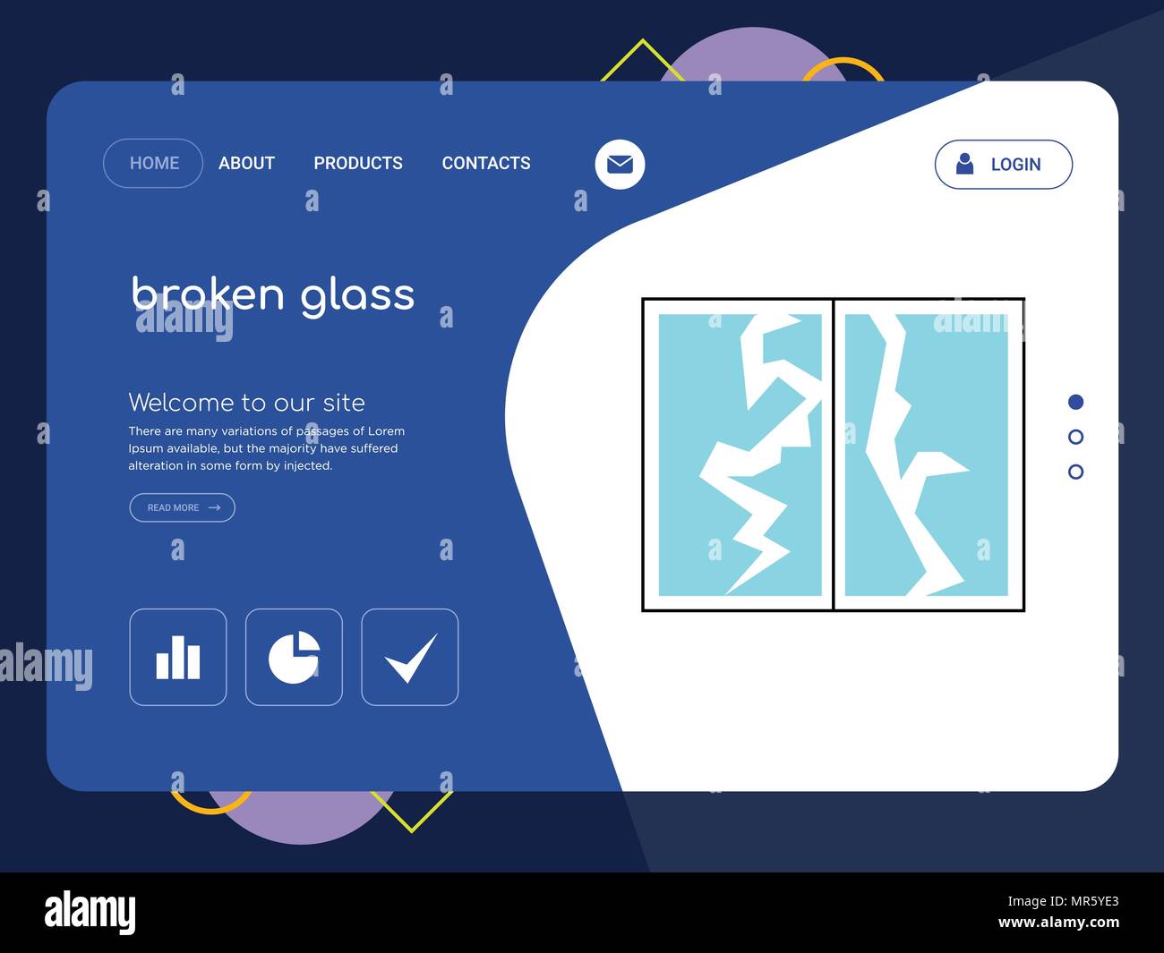 Shattered glass bottle Stock Vector Images - Alamy