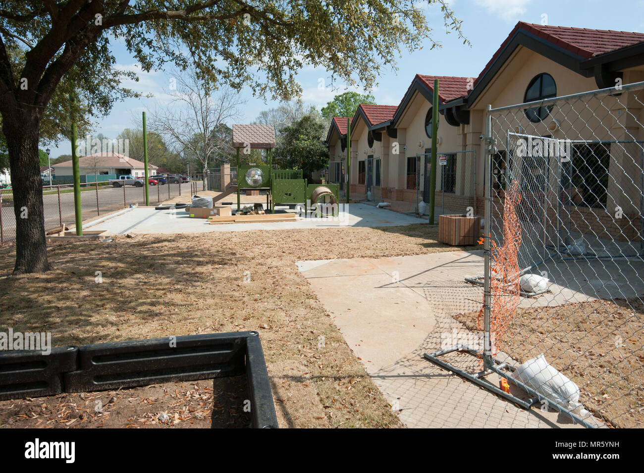 Maxwell AFB, Ala. - Ongoing construction on Mar 23 2017 at the Child ...
